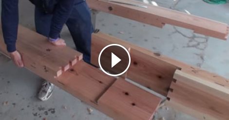 Awesome Way How To Fold Two Wooden Boards Together | Klipland.com