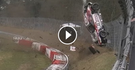 New Footage Of Nissan GTR Horror Crash On Nurburgring | Klipland.com