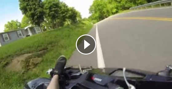 This Is What Happens If You Don't Wear Protective Gear While Driving A ...