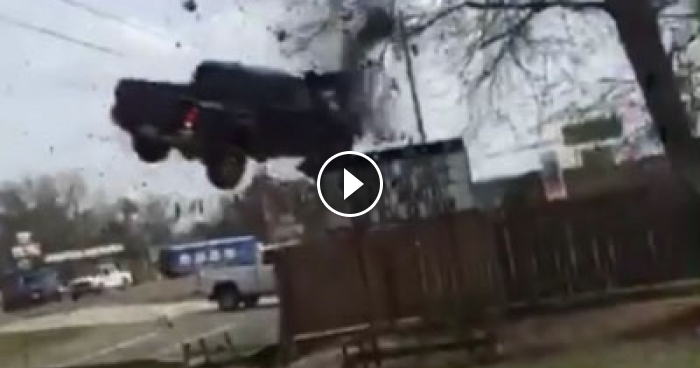 115 MPH Police Chase Ends With A Spike Strip And A Truly Absurd Flying ...