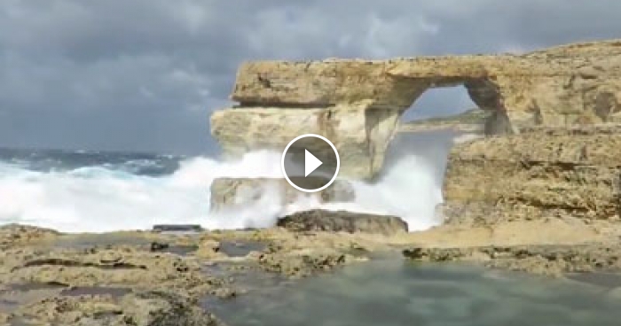 Footage Of Azure Window Just Moments Before Collapsing | Klipland.com