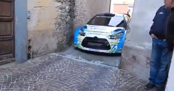 The Most Narrow Rally Passage, Which Is A Nightmare For Rally Drivers ...