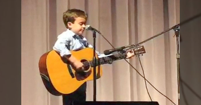 Little Boy Says He Sounds Just Like Johnny Cash, Proves It Within ...