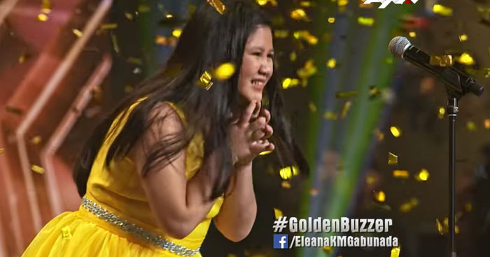 Little Eleana Get's Golden Buzzer For Her Broadway Performance On Asia ...
