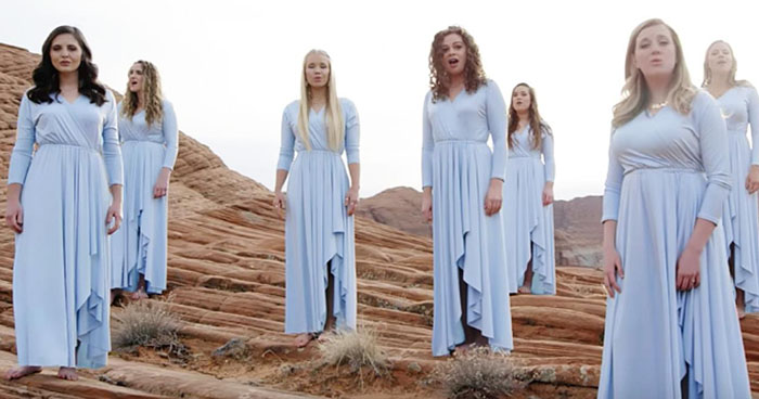 Choir Of Women Sing A Cappella Rendition Of 'I Can Only Imagine ...