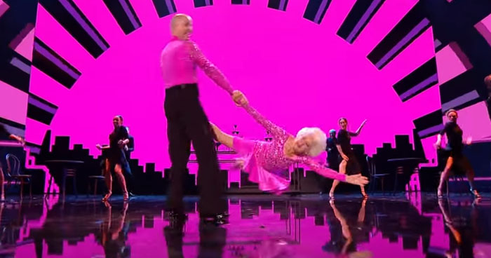 85-Year-Old Salsa Star Paddy Gets David's Golden Buzzer On BGT: The ...