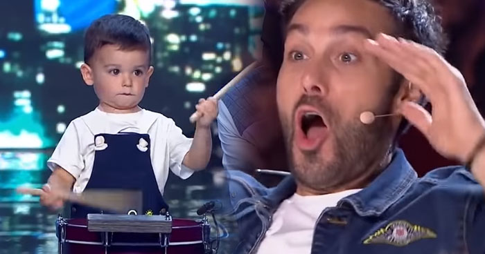 2-Year-Old Child Prodigy Drummer Stuns Everyone On Spain's Got Talent ...
