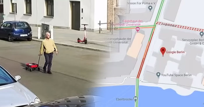 Guy Creates A Fake Traffic Jam On Google Maps Using 99 Smartphones ...