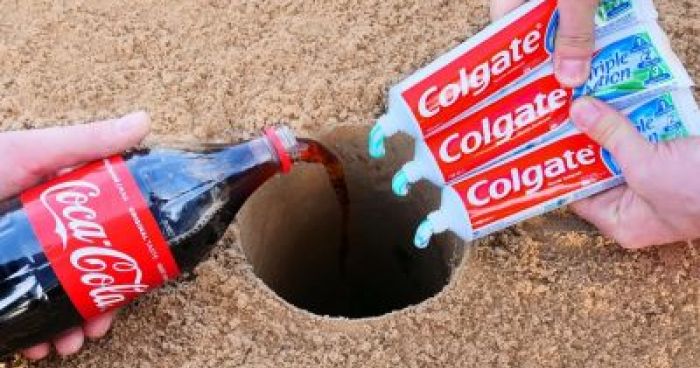 Toothpaste And Coca-Cola Trick Doesn't Disappoint | Klipland.com