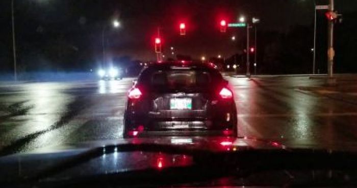 Ford Focus ST Makes A Burnout, Then Runs A Red Light | Klipland.com
