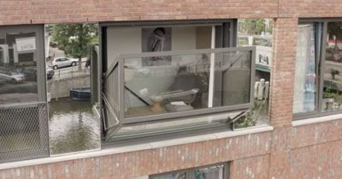 Window That Transforms Into Balcony | Klipland.com