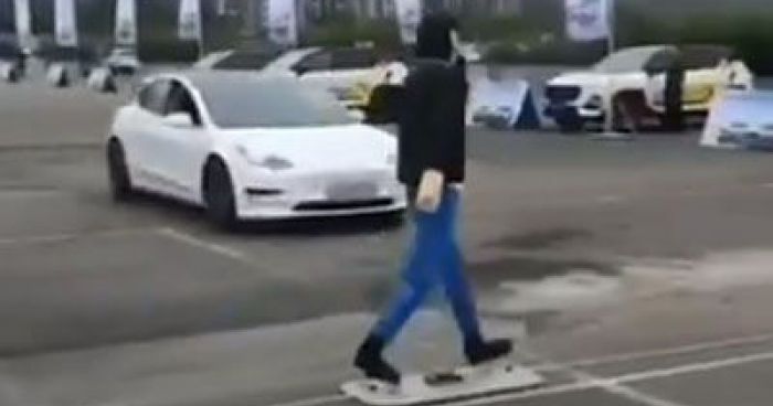 Tesla Model 3 Fails A Brake Test And Crashes Into A Pedestrian Dummy ...