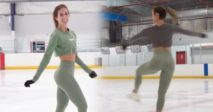 Beauty Goes Viral With Her Figure Skating Videos | Klipland.com