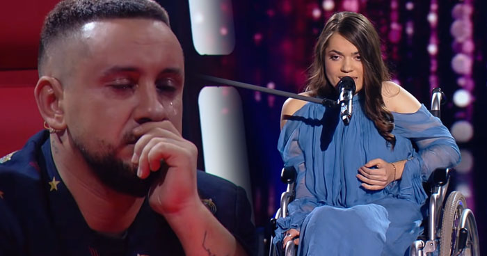 Woman On A Wheelchair Sings 'Human', Blows The Voice Judges Away ...