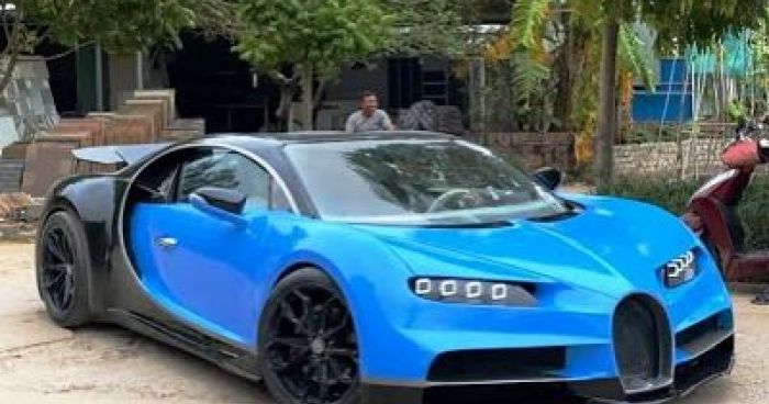 Vietnamese Guys Make Homemade Bugatti Chiron | Klipland.com