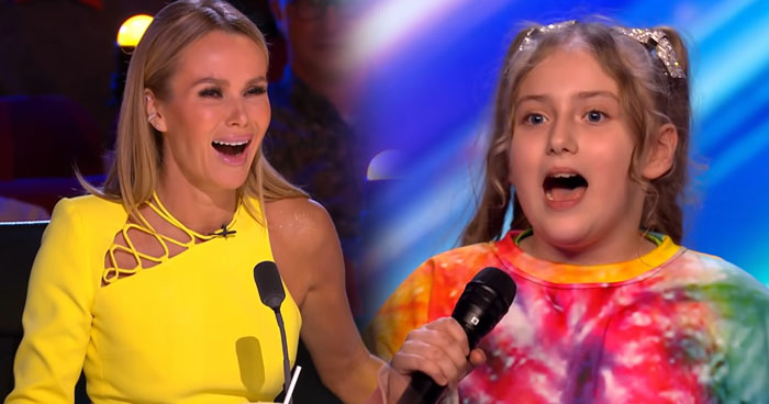 9-Year-Old Immi Davis Leaves BGT Judges Speechless With Her Voice ...