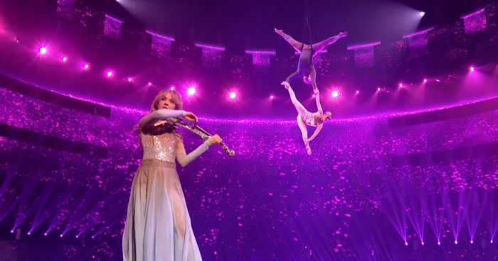 Lindsey Stirling And Power Duo Deliver A Mind-Blowing Performance On ... Lindsey Stirling And Power Duo Deliver A Mind-Blowing Performance On ...