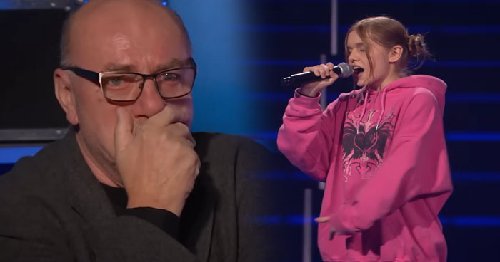 14-Year-Old Emma Makes Grandpa Cry With Eminem's 'Mockingbird' On The ...