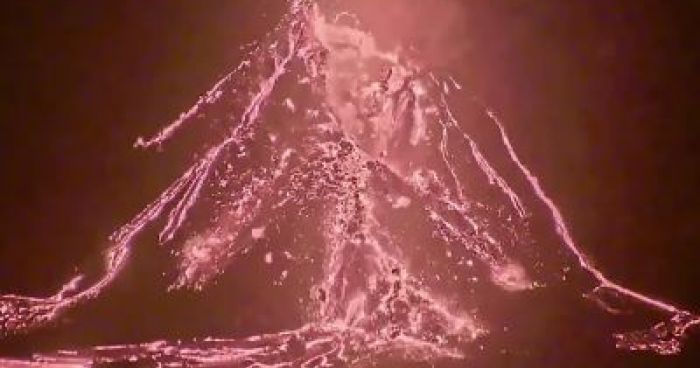 Partial Cone Collapse At Kilauea Volcano, Hawaii | Klipland.com