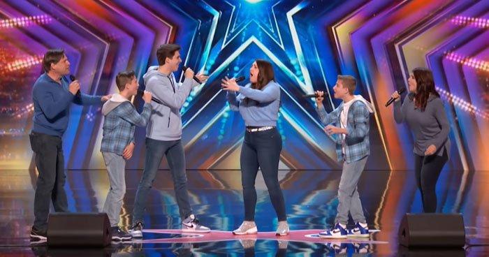 The Sharpe Family Singers Perform "How Far I'll Go" From Moana On AGT ...