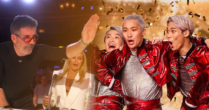 Dance Group Gets Simon Cowell's Golden Buzzer On Britain's Got Talent ...