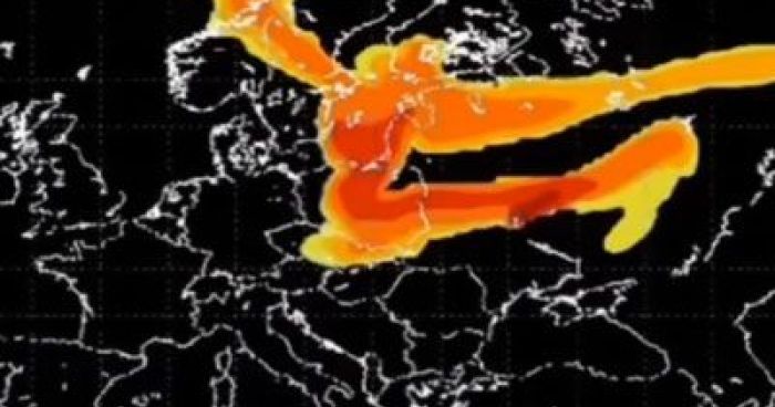 Expansion Of Radioactive Cloud After Chernobyl Disaster | Klipland.com