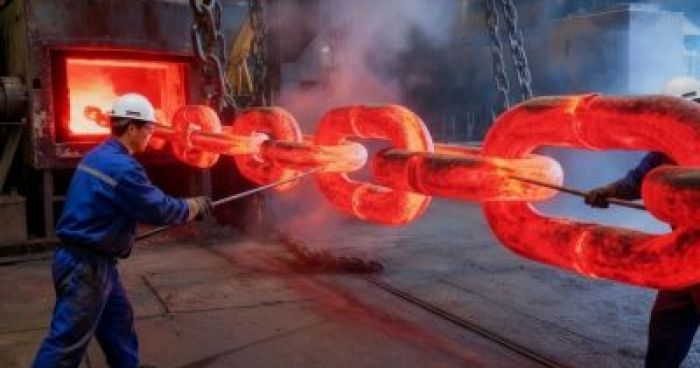 How Giant Ship Anchor Chains Are Forged | Klipland.com