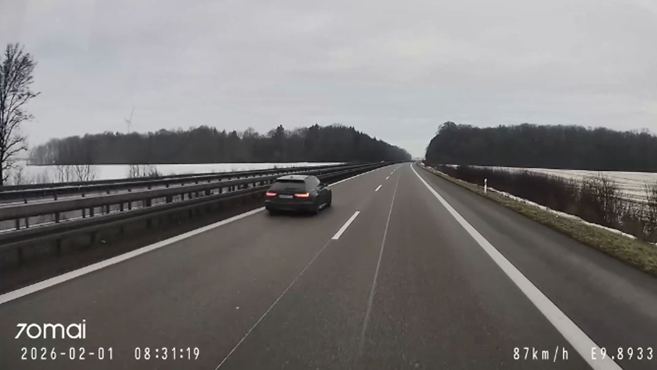 Calm drive turns wild: Audi RS6 blasts past on highway | Klipland.com