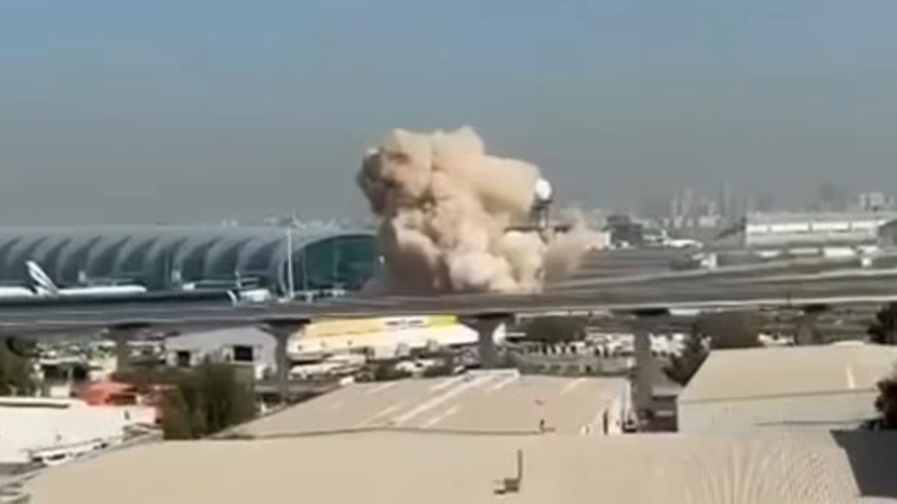 Explosion at Dubai Airport caught on video | Klipland.com
